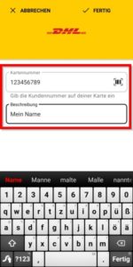 DHL Packstation-Karten-Barcode anhand der PostNummer erstellen – TK79 ...